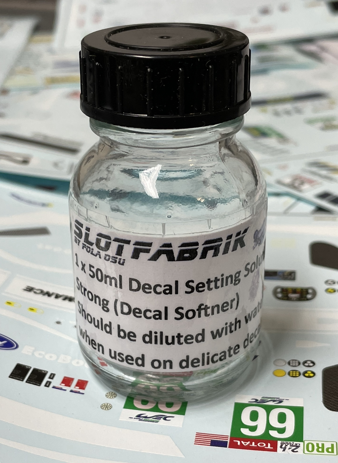 Solvaset weichmacher softner decal 59ml bottle