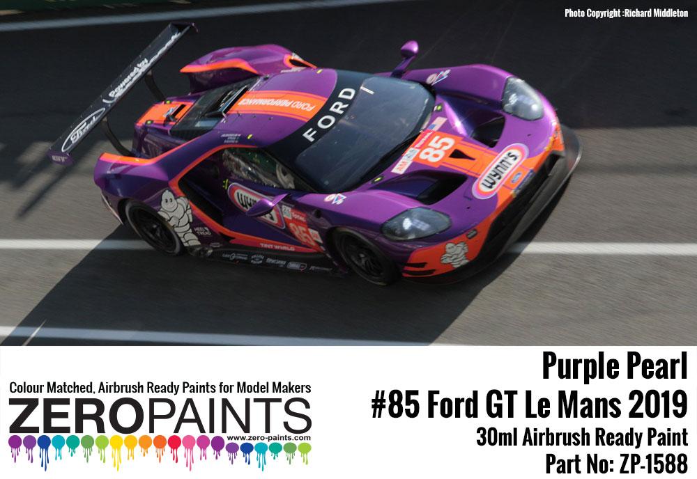 Ford GT #85 Keating/Wynn's Lemans 2019 Pearl Purple Zero Colour Matched ...