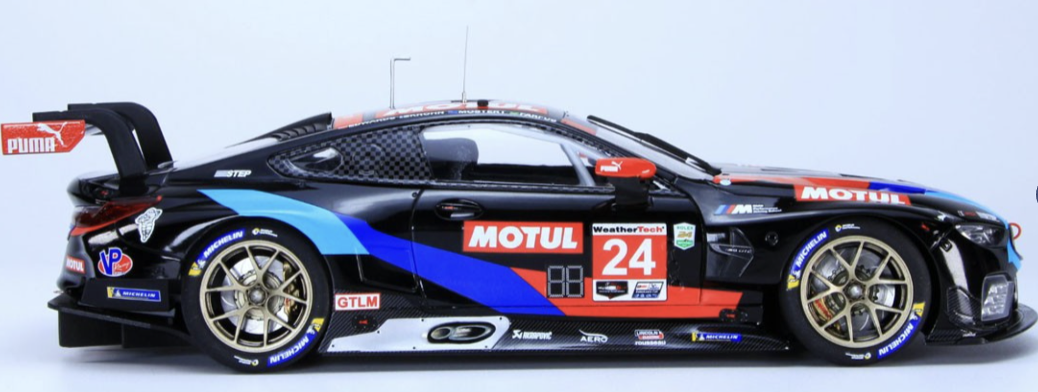 Aufkleber-BMW M8 RLR Daytona 2020 #24 slotfabrik