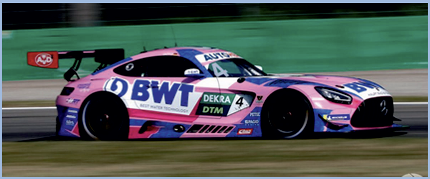 Decal Merc AMG Evo HRT BWT DTM 2021 #4