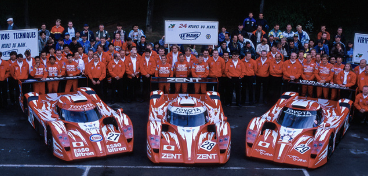 Decal Toyota TS020 GT One LM 98 #29