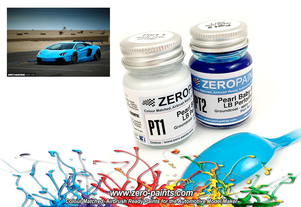 LB Performance Pearl Baby Blue Paint Set 2x30ml ZP-1341