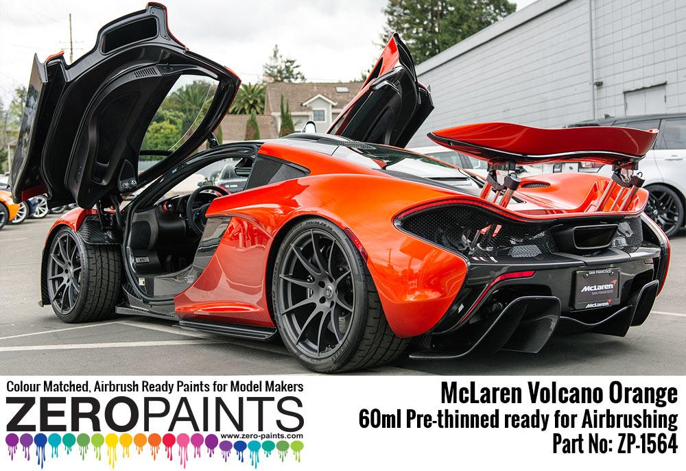Mclaren Volcano Orange Paint 60ml ZP-1564