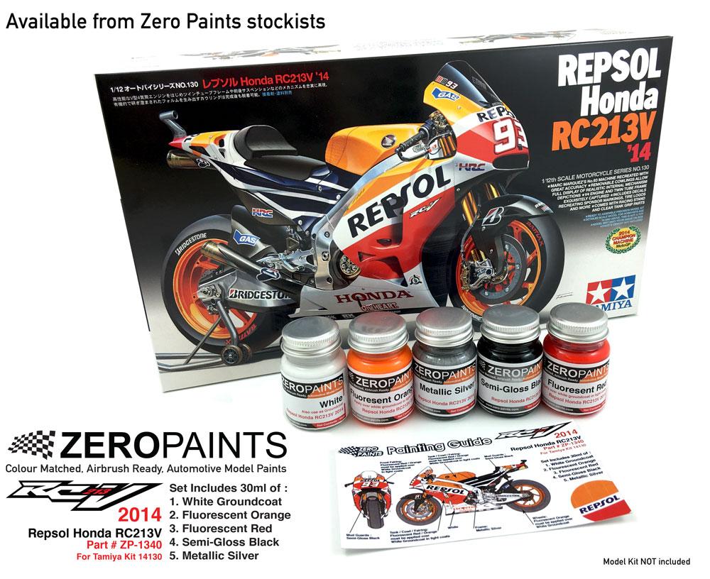 Repsol Honda RC213V 2014 Paint Set 5x30ml ZP-1340