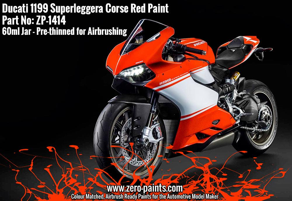 Corse Red Paint for Ducati 1199 Superleggera 60ml