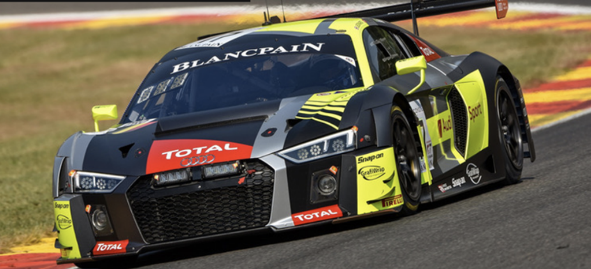 Decal Audi R8 LMS #17 SPA 2018 Belgian Audi Club Team WRT