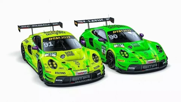 Decal Porsche 911 991 GT3 R #90 Manthey Grello DTM 2023